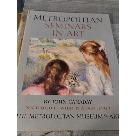 Art | Metropolitan Museum Seminars In Art Book Color Prints John ...